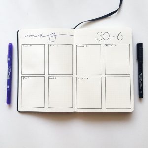 32 Easy Minimalist Bullet Journal Weekly Spreads to Try Right Now