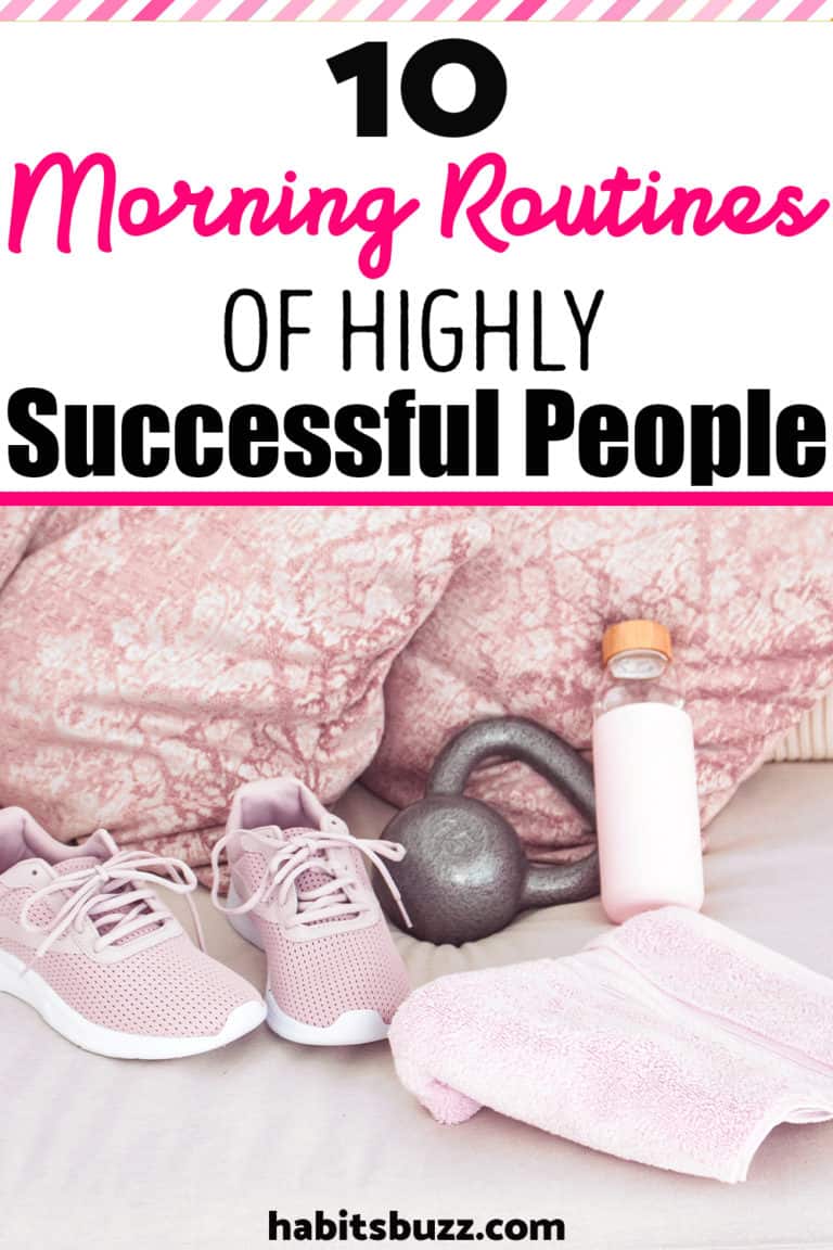 10 morning routines of highly successful people