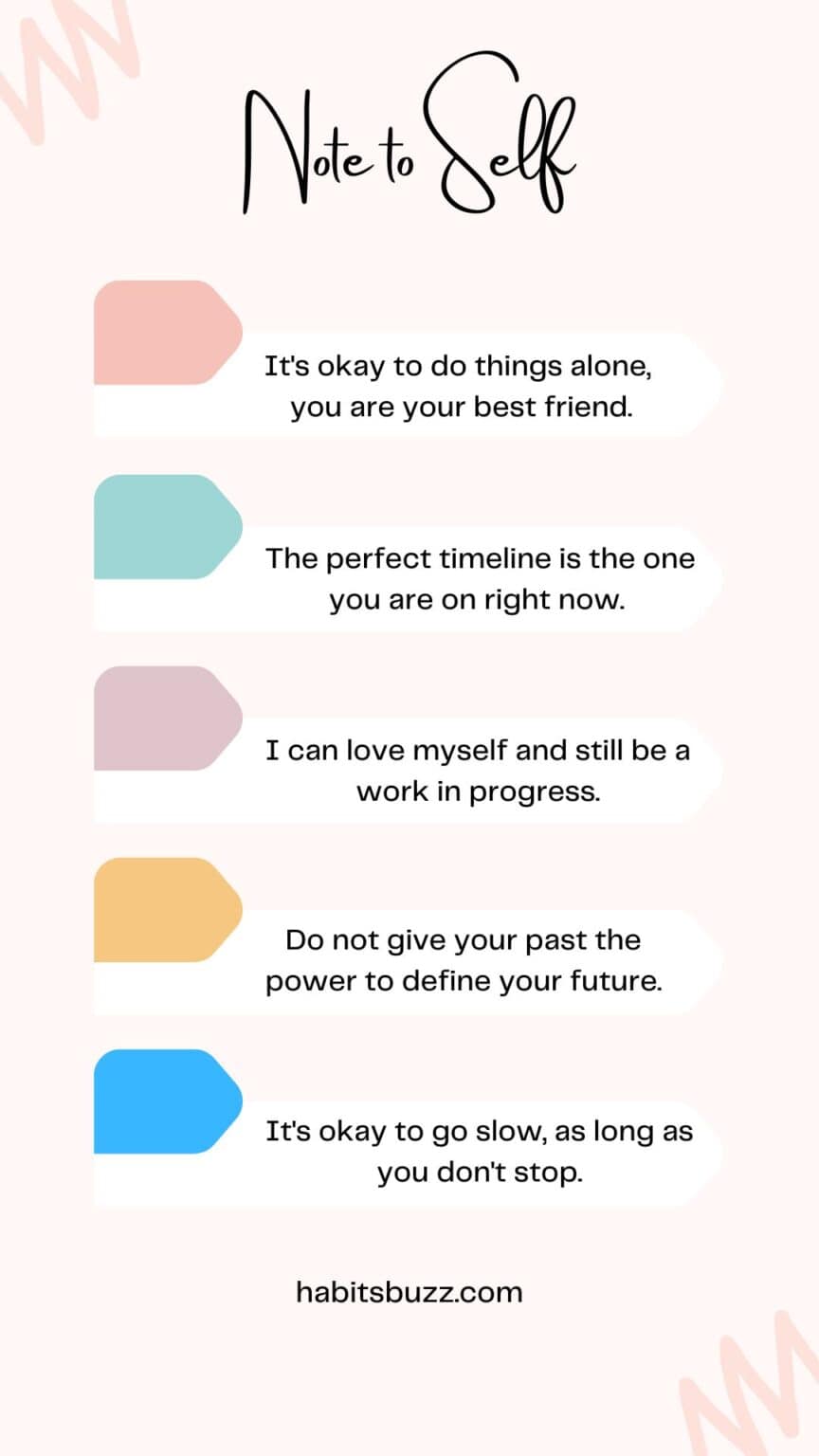 200+ Powerful Note to Self Quotes for Daily Inspiration