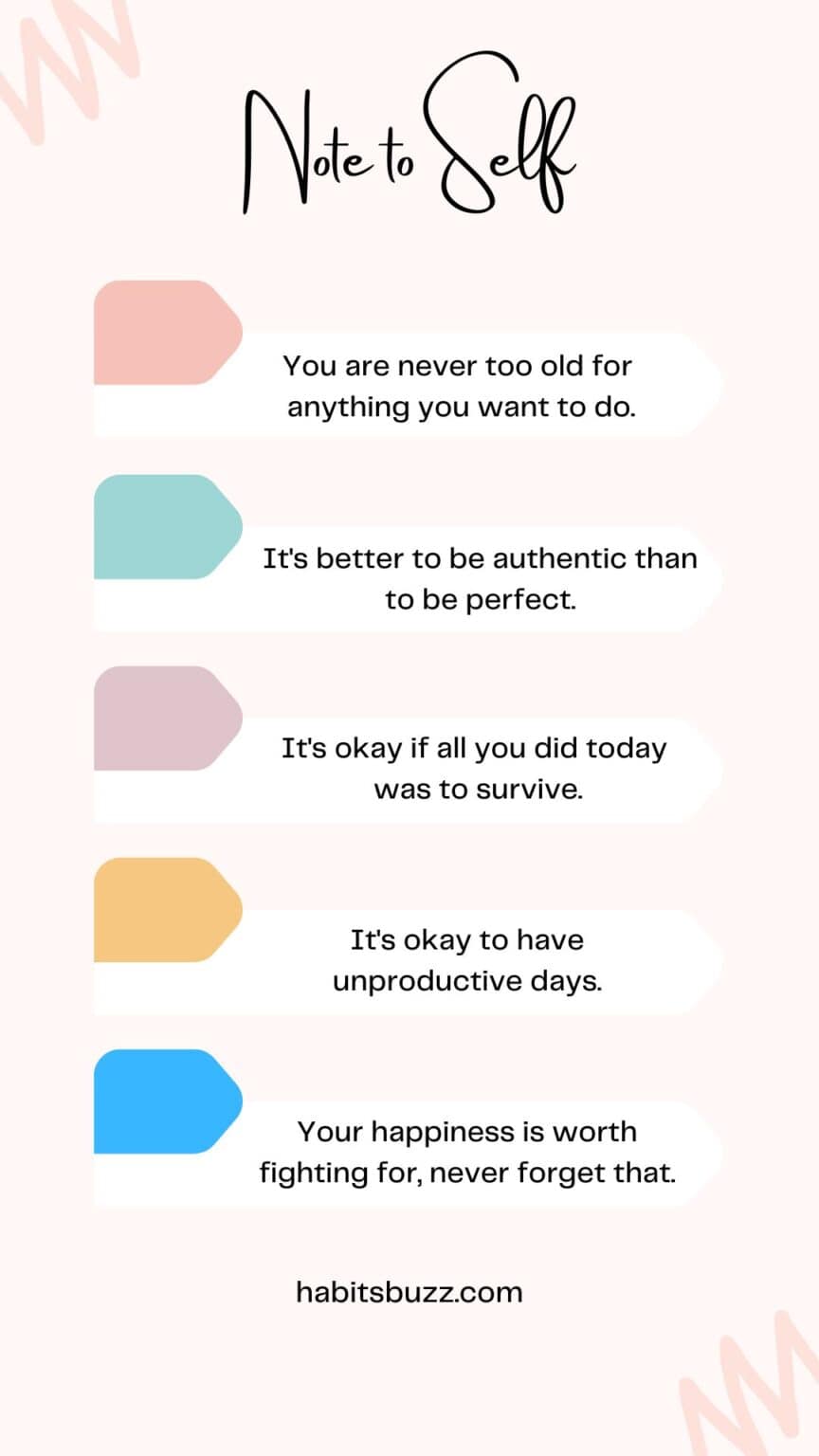 200+ Powerful Note to Self Quotes for Daily Inspiration